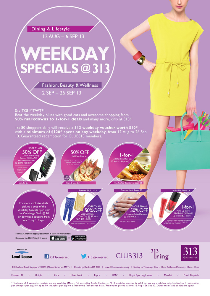 447 – 313 Weekday Specials – A2 Wall Poster_V4